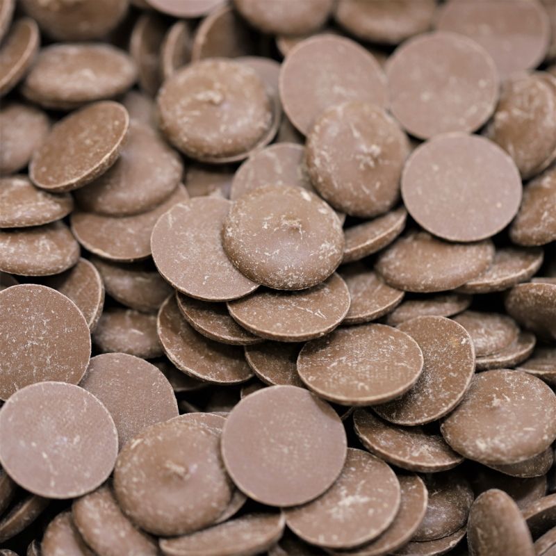 Belgian Milk Chocolate Buttons - Scoop Wholefoods Bath